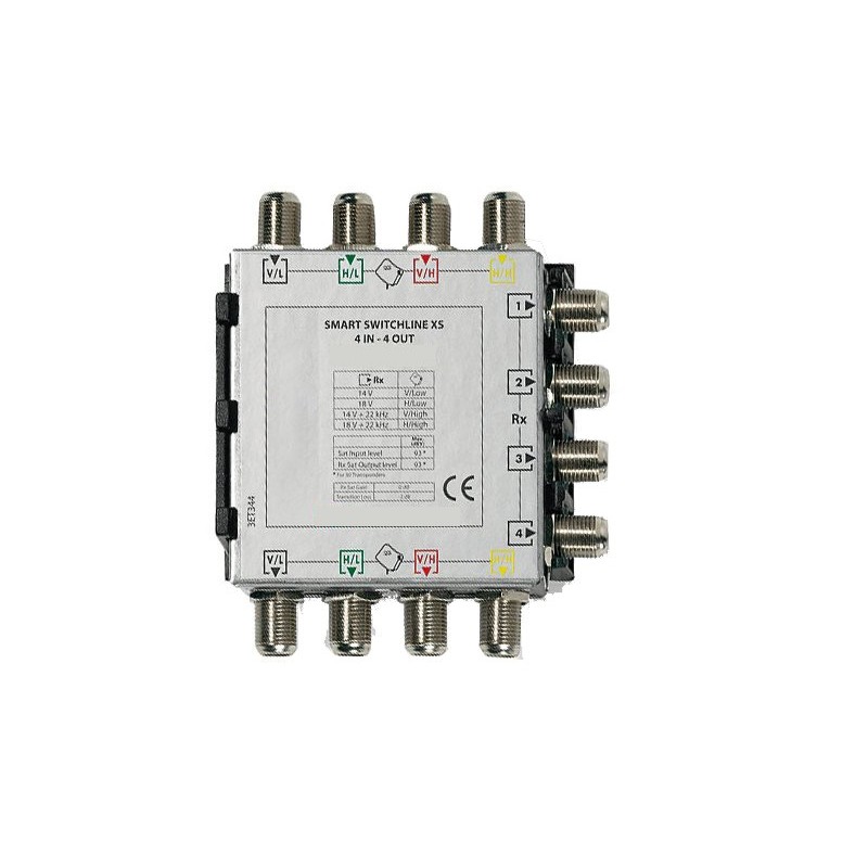 Multiswitch 4 in 4 out universali